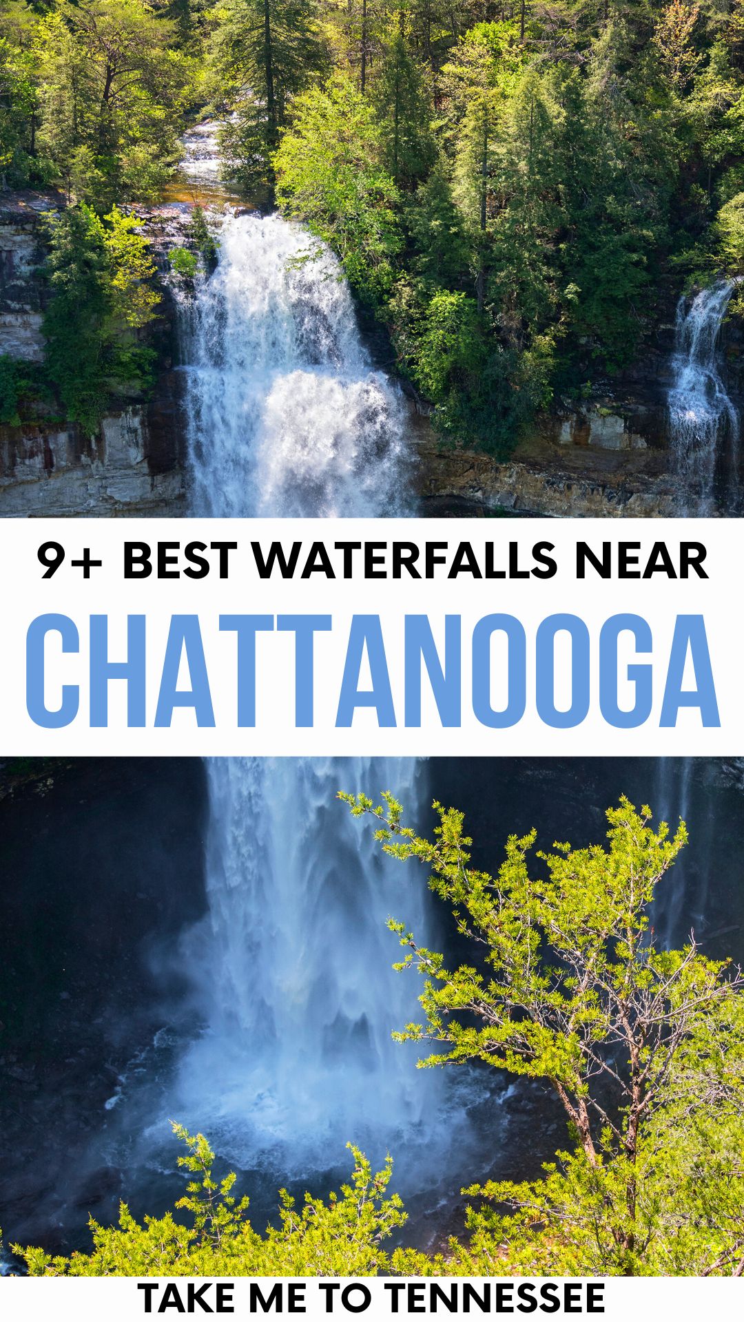 9+ Unique Waterfalls Near Chattanooga • Take Me to Tennessee