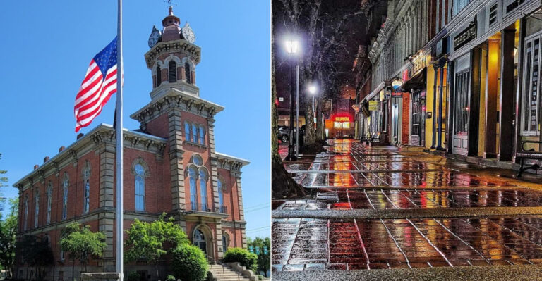 This Historic Ohio Courthouse Square Is One Of The Most Beautiful ...